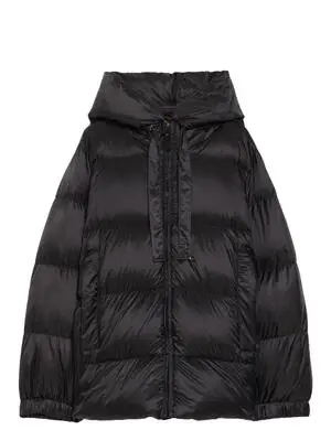 Max Mara Seia Zip-up Hooded Jacket - Black