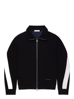 Givenchy Signature Embroidered Zipped Jacket - Black