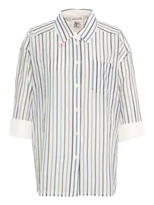 SEMICOUTURE Striped Shirt - White