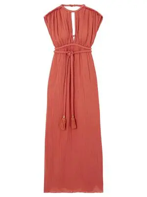 Isabel Marant Étoile Joya Braided Maxi Dress - Red