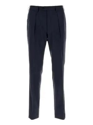Brioni Pienza Tailored Pants - Navy Blue