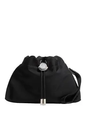Moncler Drawstring Pouch With Detachable Wrist Strap - Black