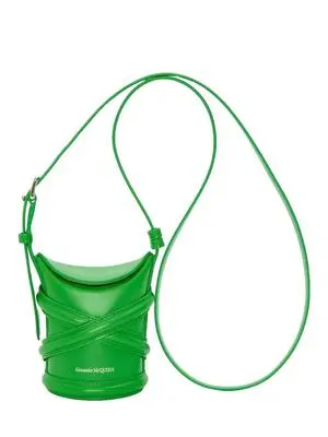 Alexander McQueen The Curve Mini Crossbody Bag - Green