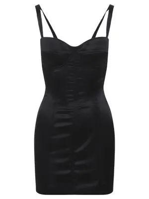 Dolce & Gabbana Sleeveless Mini Dress - Black