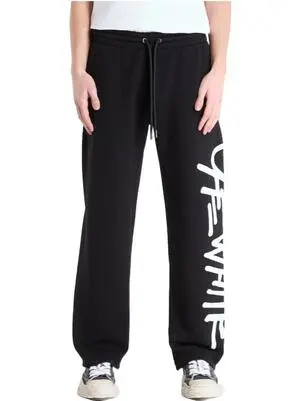 Off-White Logo-print Track Pants - Black