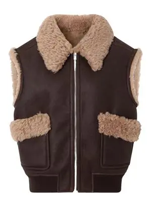 BALLY Bally Collarless Sleeveless Vest