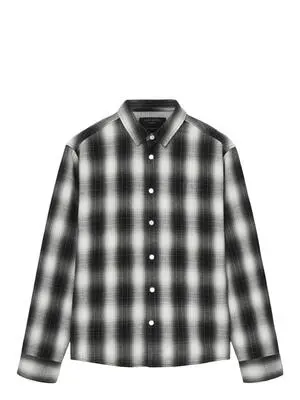 ALLSAINTS Holborn Check Shirt - Gray