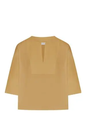 Max Mara Max Mara Sospiro V-Neck Top No