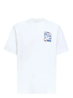 Casablanca Heatmap Logo T-shirt - Bright White