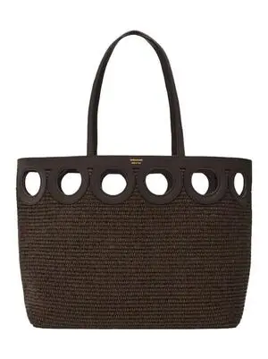 FERRAGAMO Gancini Outline Tote Bag - Magic Shell