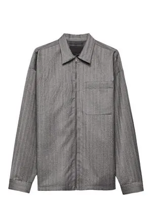 PRADA Prada Zip-Up Shirt