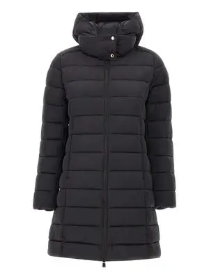 SAVE THE DUCK Quilted Hooded Coat - Black