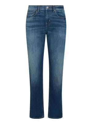 7 For All Mankind Slimmy Straight-leg Jeans - Blue