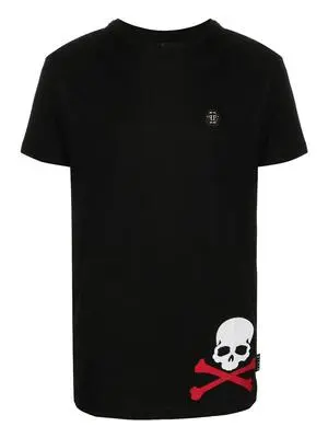 Philipp Plein Skull Print T-shirt - Black
