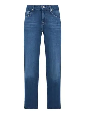 7 For All Mankind Straight-leg Jeans - Blue