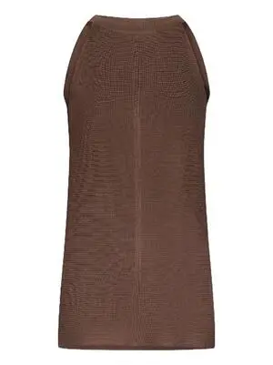 Loulou De Saison Ohana Sleeveless Top - Brown