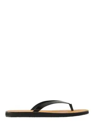 THE ROW Flat Flip-flops - Black
