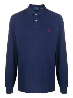 Polo Ralph Lauren Polo Pony Cotton Polo Shirt - Blue