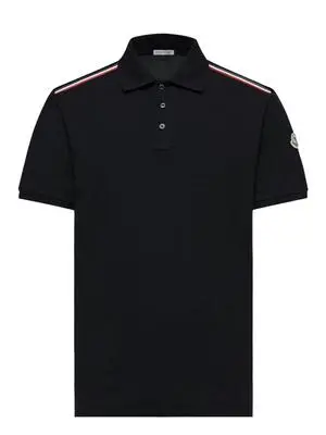 MONCLER Moncler Logo Patch Short-Sleeved Polo Shirt