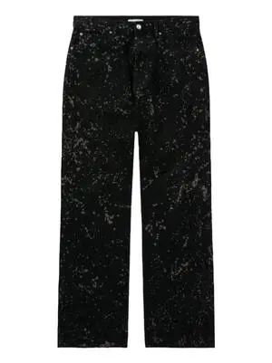 1989 STUDIO 1989 STUDIO Paint Splatter Wide-Leg Jeans