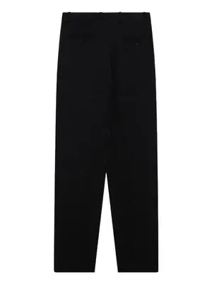 Loulou De Saison Tailored Trousers With Belt Loops - Black