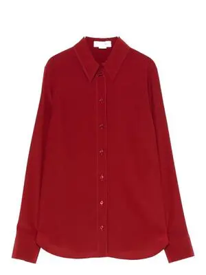 Stella McCartney Long Sleeve Buttoned Shirt - Red