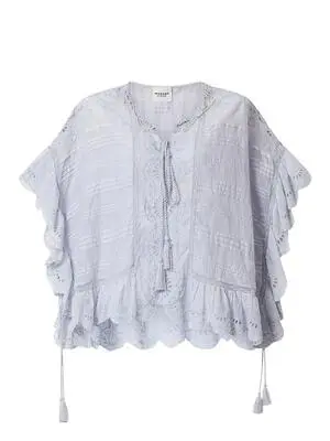 ISABEL MARANT ÉTOILE Isabel Marant Etoile Payton Embroidered Lace Top