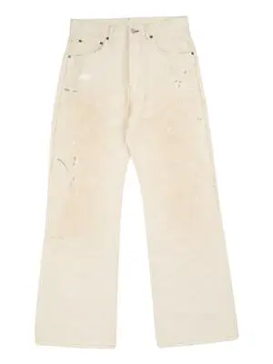 Acne Studios 2021 Regular Fit Jeans - White