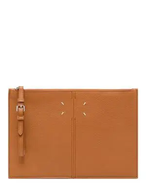 MAISON MARGIELA Wristlet Bag - Cognac