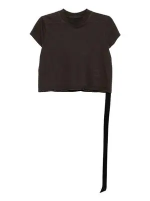 Rick Owens Rick Owens Drkshdw Short Sleeve Cropped T-Shirt Black