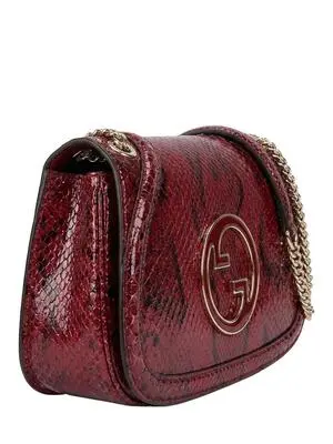 Gucci Blondie Small Shoulder Bag - Red