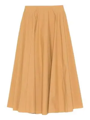 FORTE_FORTE Panelled Pleated Skirt - Pink