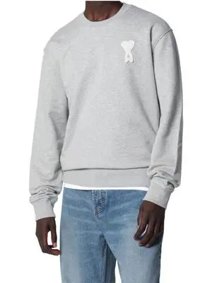 Ami De Coeur Sweatshirt - Grey