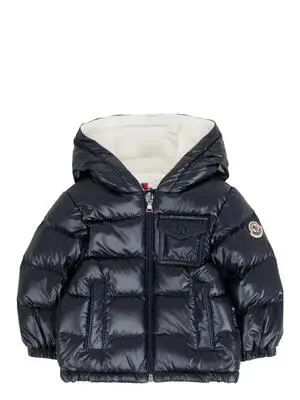 Moncler Hooded Down Jacket - Blue