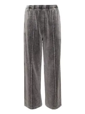 Alexander Wang High Waist Straight Leg Trousers - Black