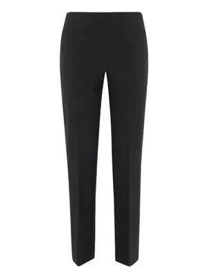 SEMICOUTURE Pleated Detail Casual Pants - Black
