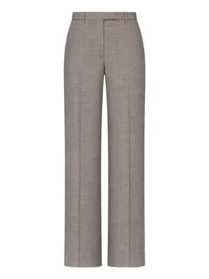 Seventy Belt Loop Pleated Trousers - Marron Glace