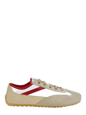 Alexander McQueen Lace-up Sneakers - White/red