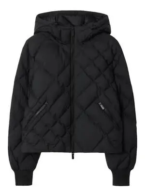BURBERRY Burberry Quilted Puffer Jacket With Drawcord Hood