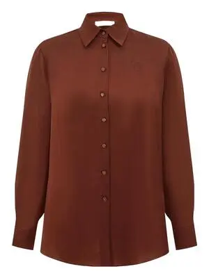 ZIMMERMANN Zimmermann Hypnotic Satin Shirt