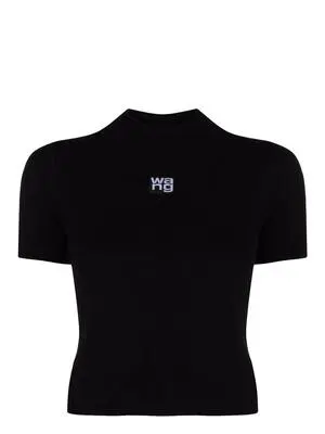 Alexander Wang Logo T-shirt - Black