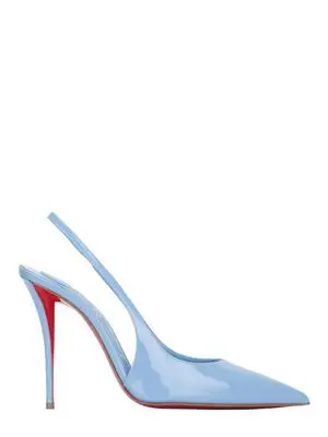CHRISTIAN LOUBOUTIN Miss Z Sling Back Stiletto Pumps - Blue