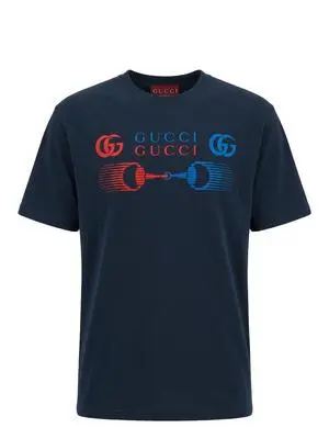 GUCCI Gucci Jersey Printed T-Shirt