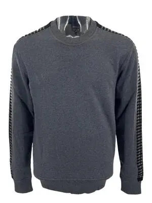 JUST CAVALLI Just Cavalli Round-Collar Long-Sleeve Hoodie With Nail Embellishments