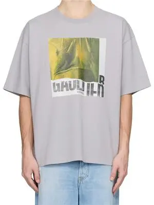 JEAN PAUL GAULTIER Logo Graphic Print T-shirt - White