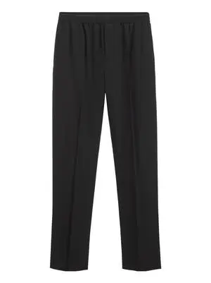 Dior Tailored Track Pants With Elasticated Waistband - Black