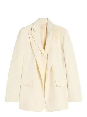 Sportmax Sportmax Tenuta Long-Sleeved Blazer Light Yellow