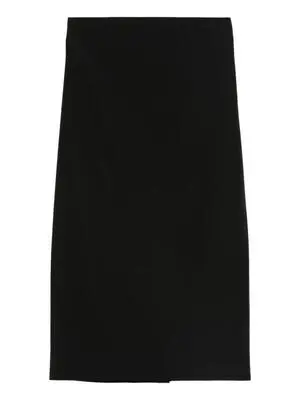 ALBERTA FERRETTI Alberta Ferretti High-Waisted Skirt With Rear Vent