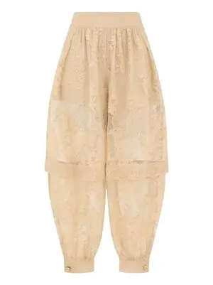 Zimmermann Hypnotic Lace Harem Pants - Cream