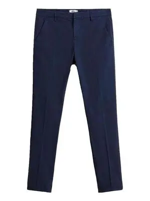 DONDUP Plain Tapered Leg Chinos - Black